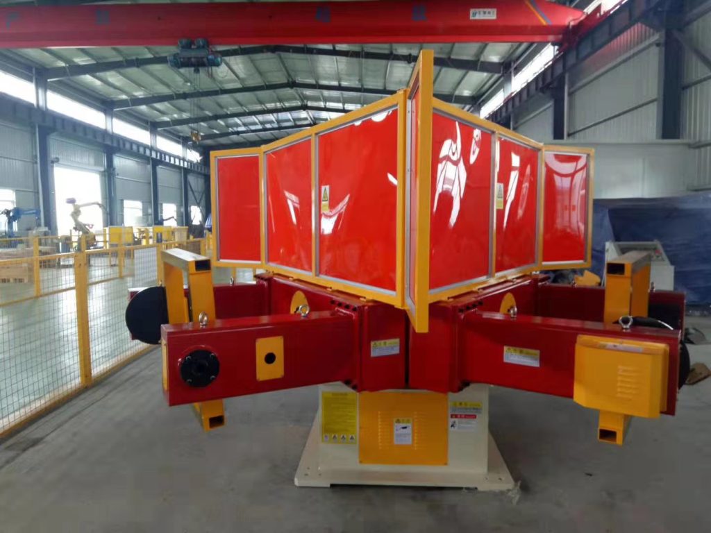 Three Axis Servo S type Robot Welding Positioner TWP-S-500 - ROB System