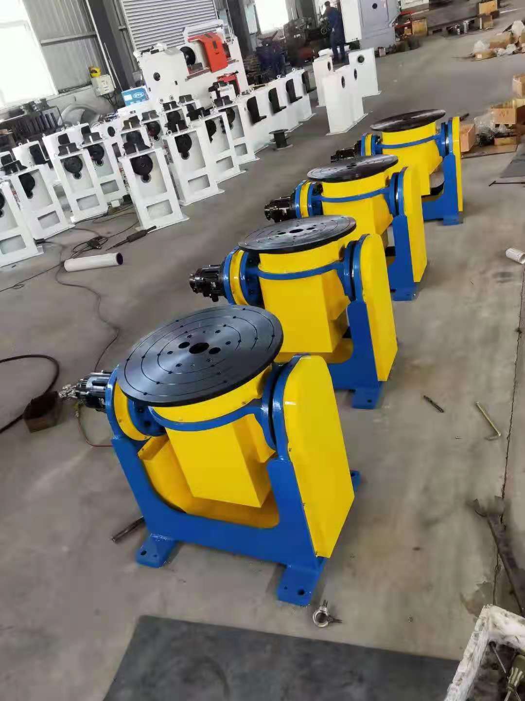 Platform Two Axis Welding Automatic Rotary Table Servo Robot Welding ...