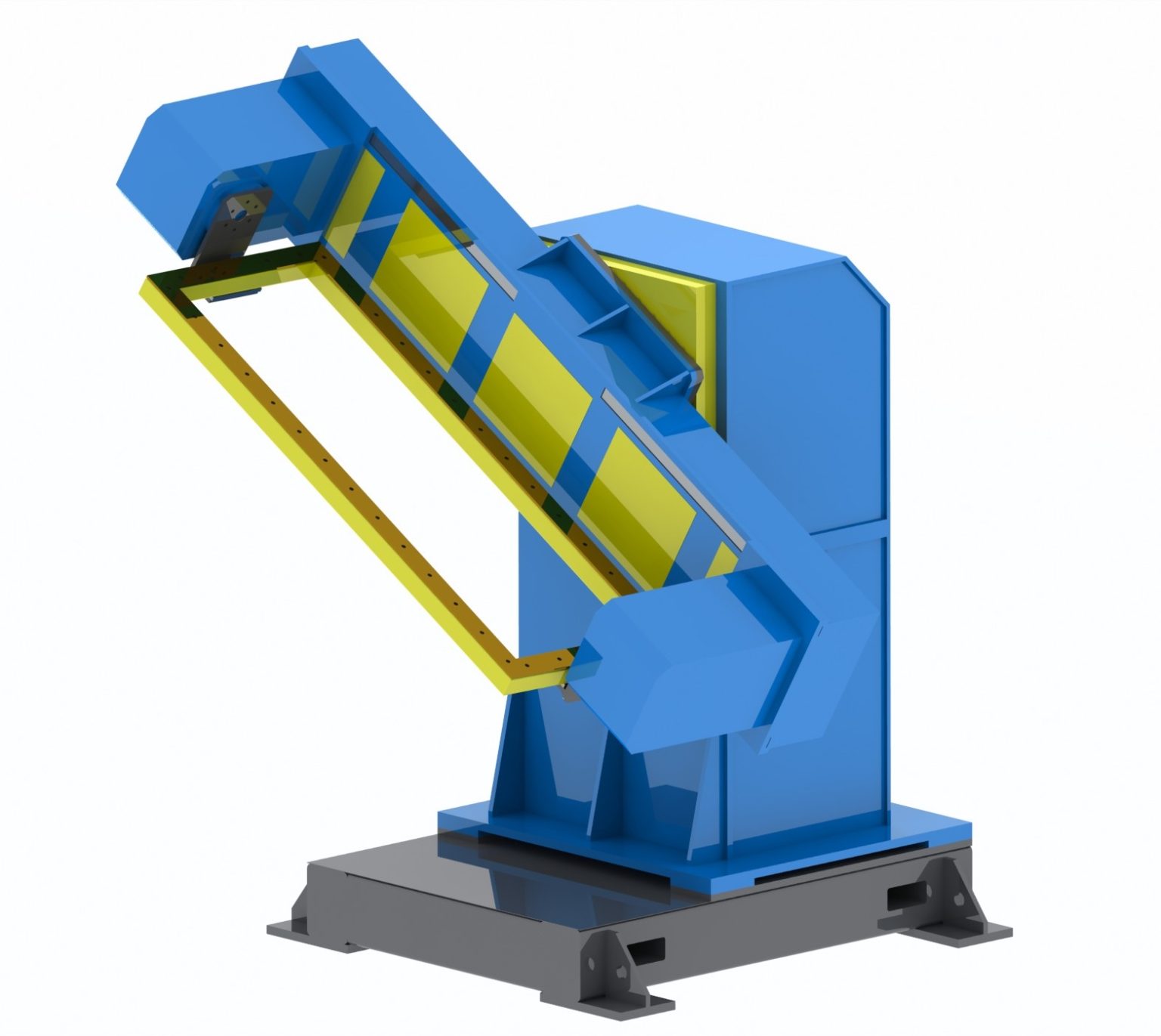 C Type Two Axis Welding Robot Servo Positioner DWP-C-500 - ROB System