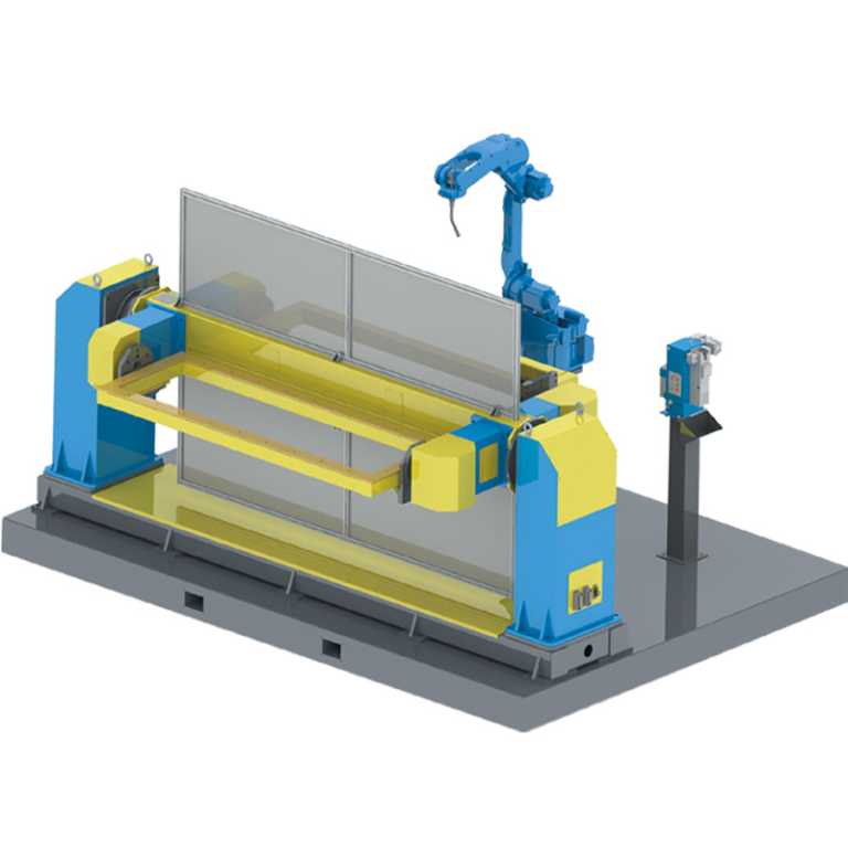 Three Axis Servo C type Robot Welding Positioner TWP-C-500 - ROB System