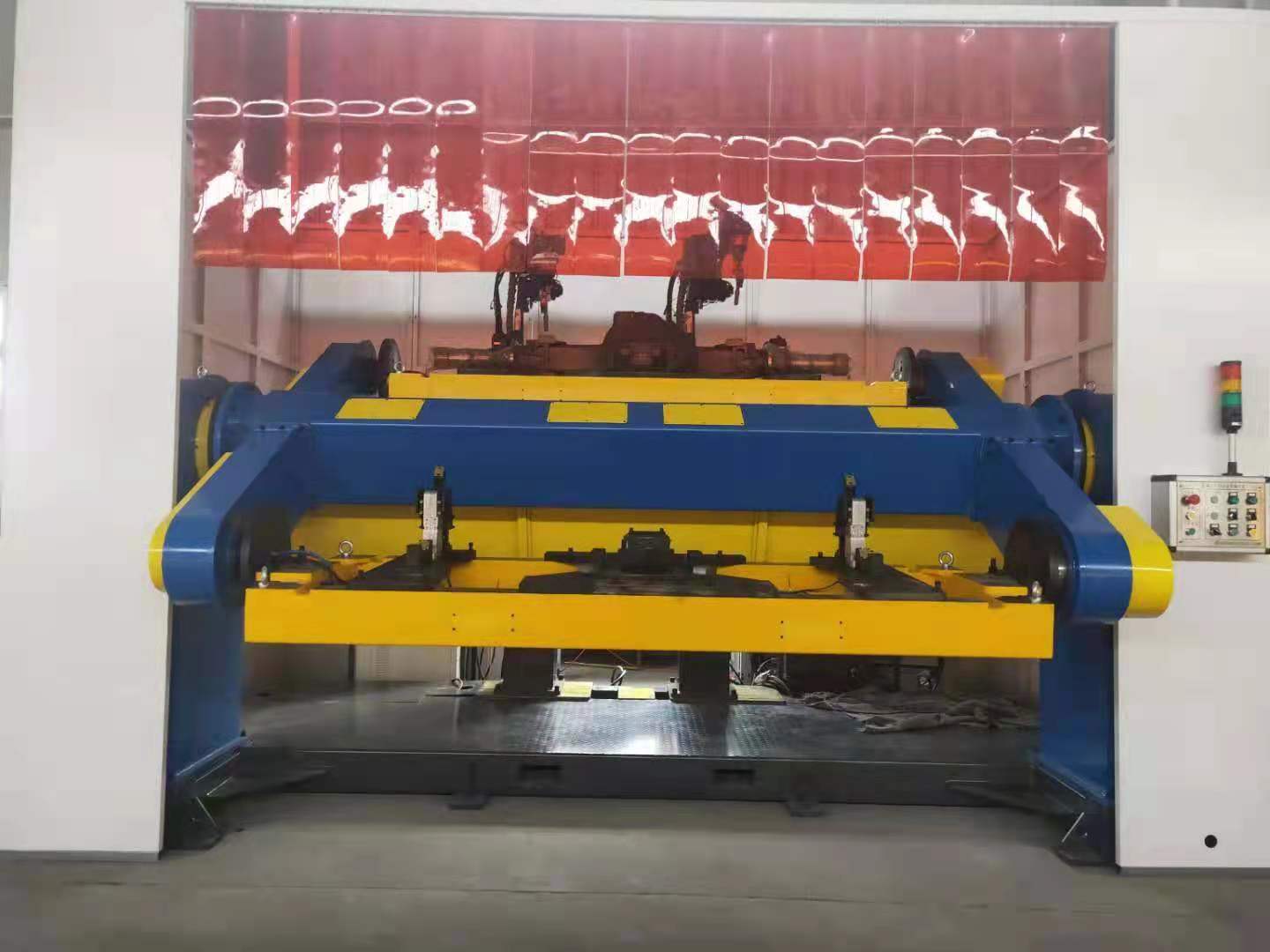 Three Axis Servo C type Robot Welding Positioner TWP-C-500 - ROB System