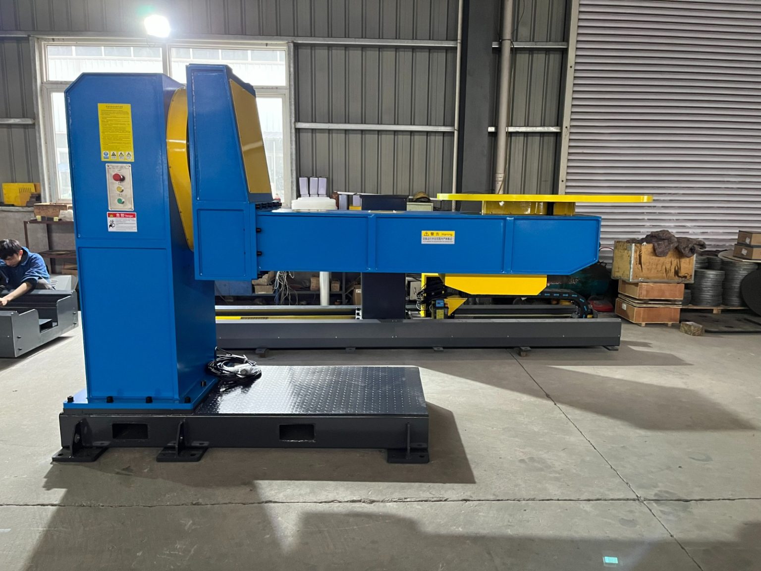 Two Axis L Type Automatic Quality Welding Positioner RotaryTurntable ...