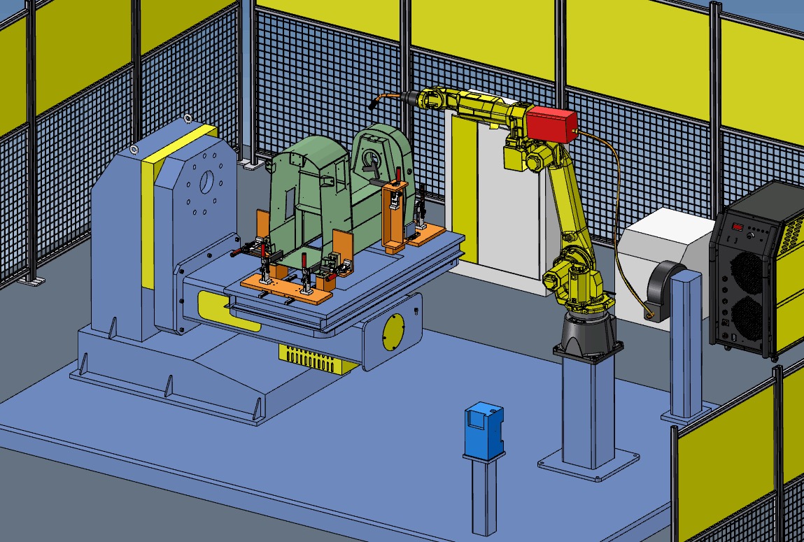 Why do welding robots use guide rails and rotary positioners? What are the advantages？ - ROB System