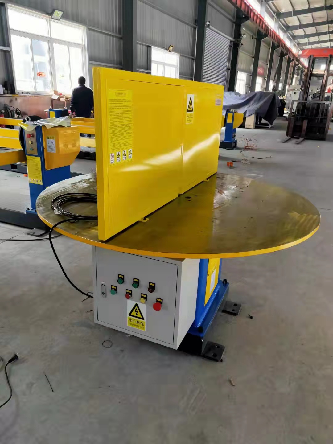 Horizontal Single Axis welding robot Servo postioner SWP-P-300 - ROB System