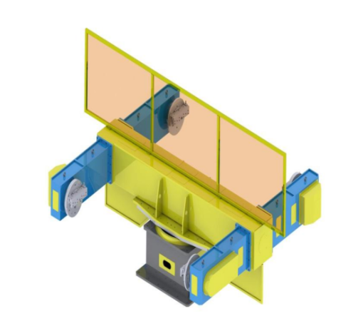 Three Axis Servo S type Robot Welding Positioner TWP-S-500 - ROB System