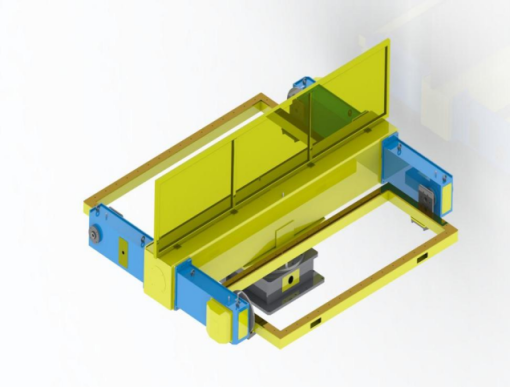 Three Axis Servo S type Robot Welding Positioner TWP-S-500 - ROB System