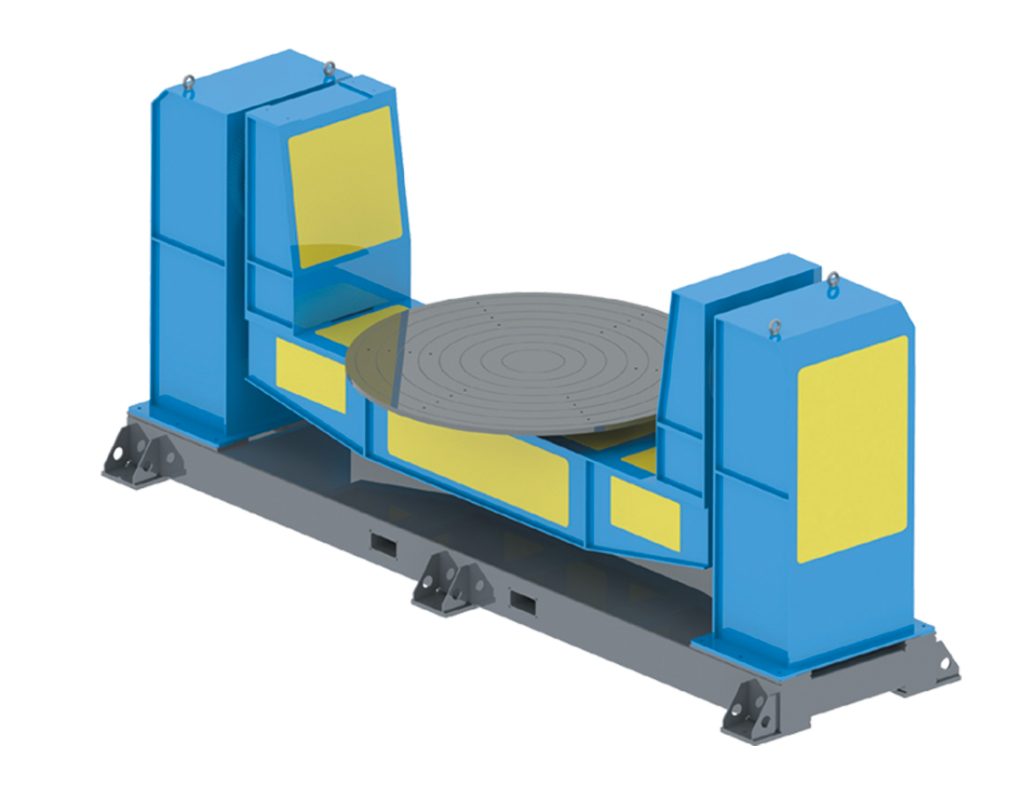 Two Axis U types rotary welding table servo robot Automated welding positioner DWP-U-1000 - ROB ...