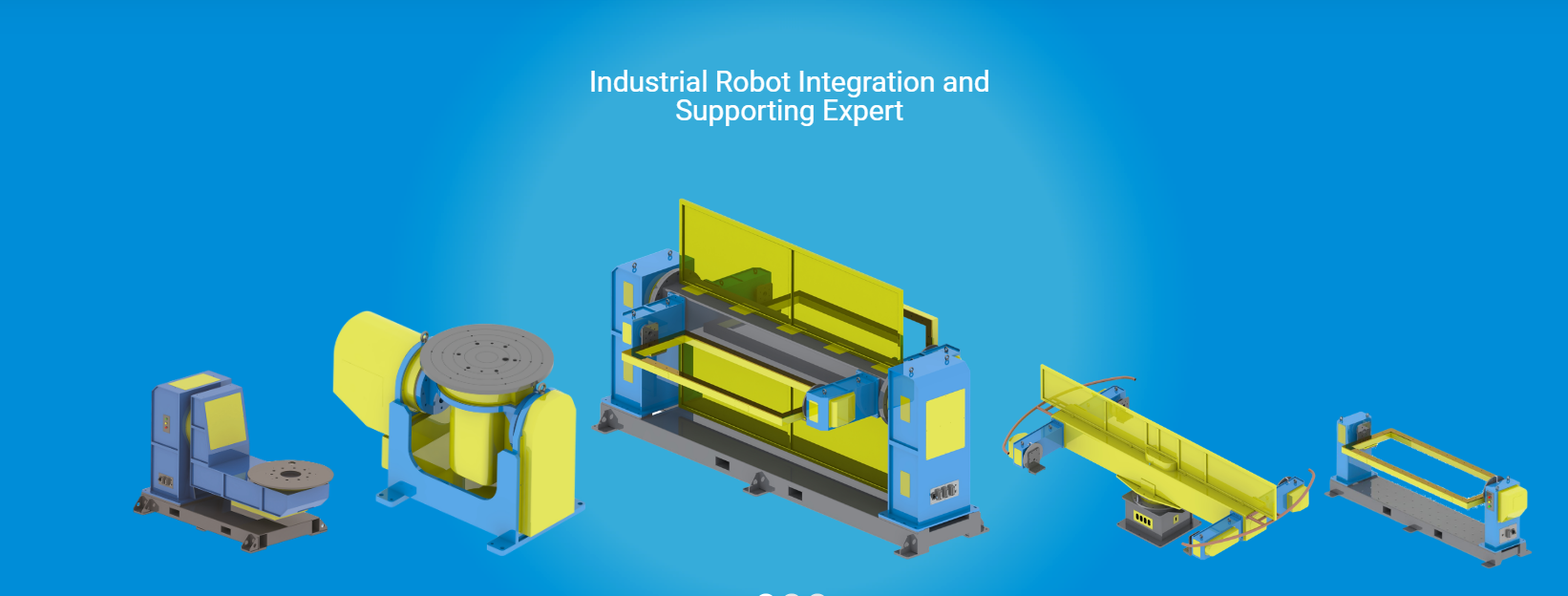 C Type Two Axis Welding Robot Servo Positioner DWP-C-500 - ROB System