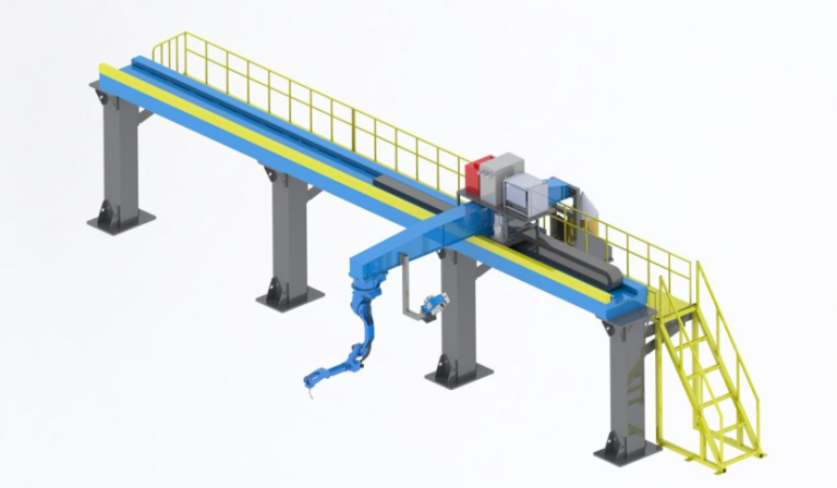 Automated Robotic Linear Track system| Customizable for CNC, Welding ...
