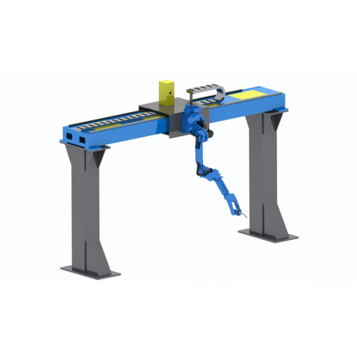 Automated Robotic Linear Track system| Customizable for CNC, Welding ...
