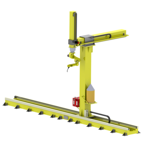 Automated Robotic Linear Track system| Customizable for CNC, Welding ...