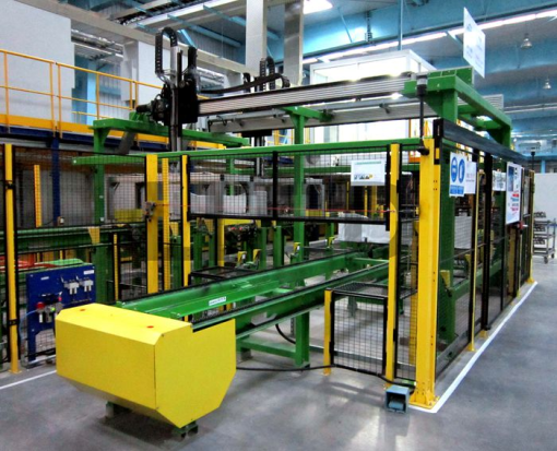 Heavy duty upright cantilever single arm truss robotics gantry system ...