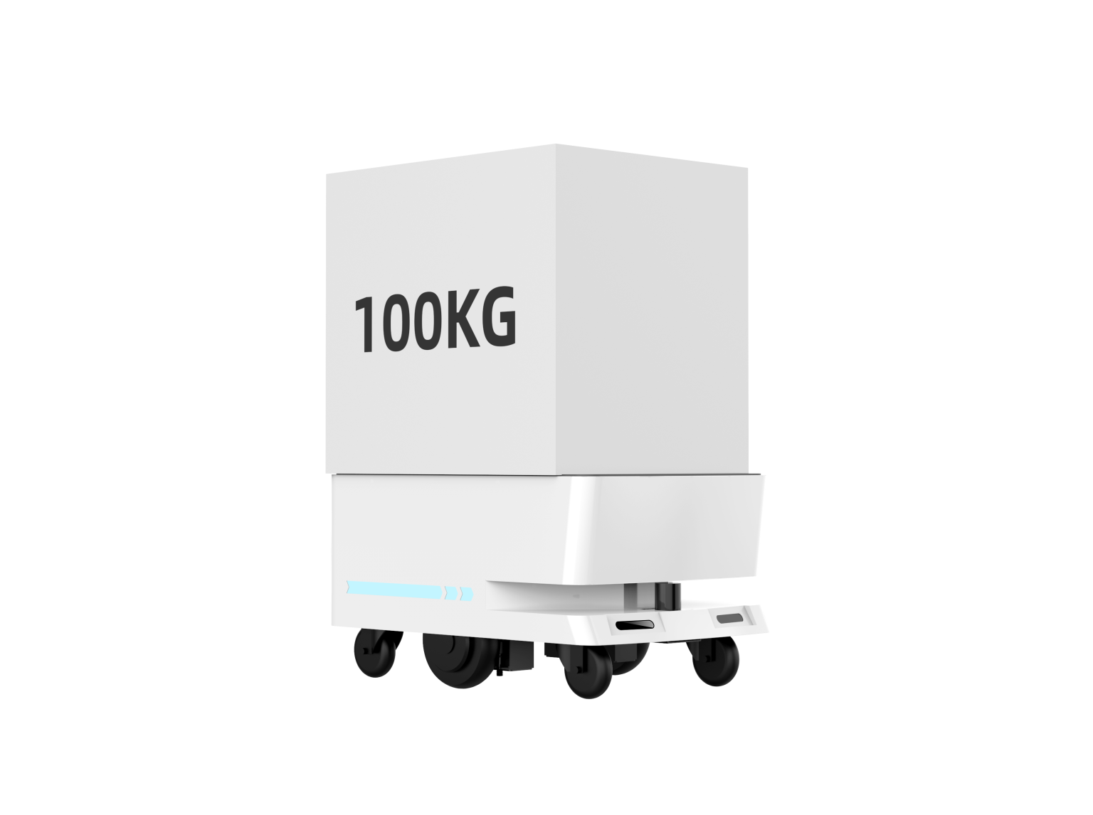 Factory delivery robot 100kg payload capacity robotic transport system ...