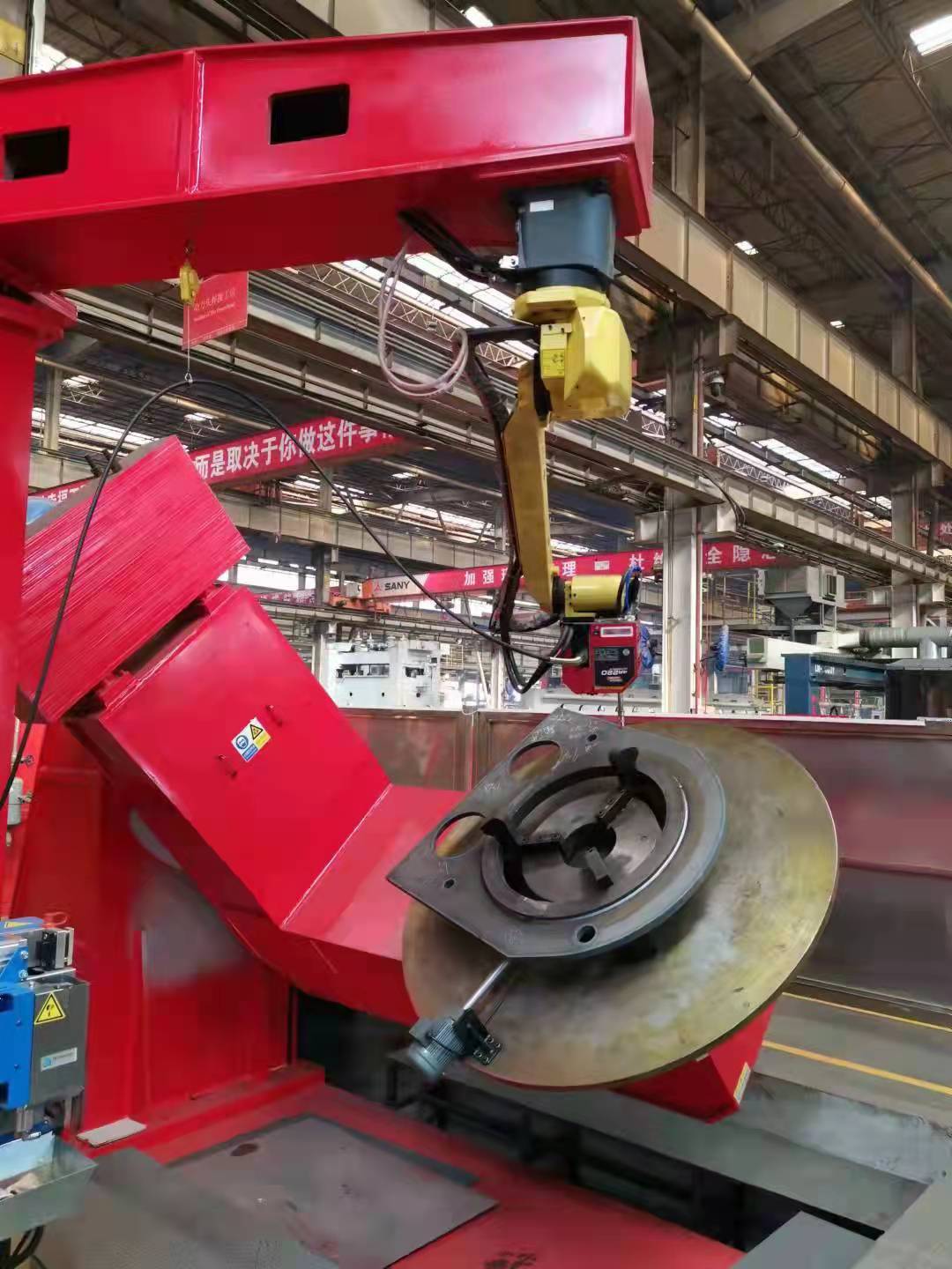 Robot Welding Turntable: Improving Workplace Safety