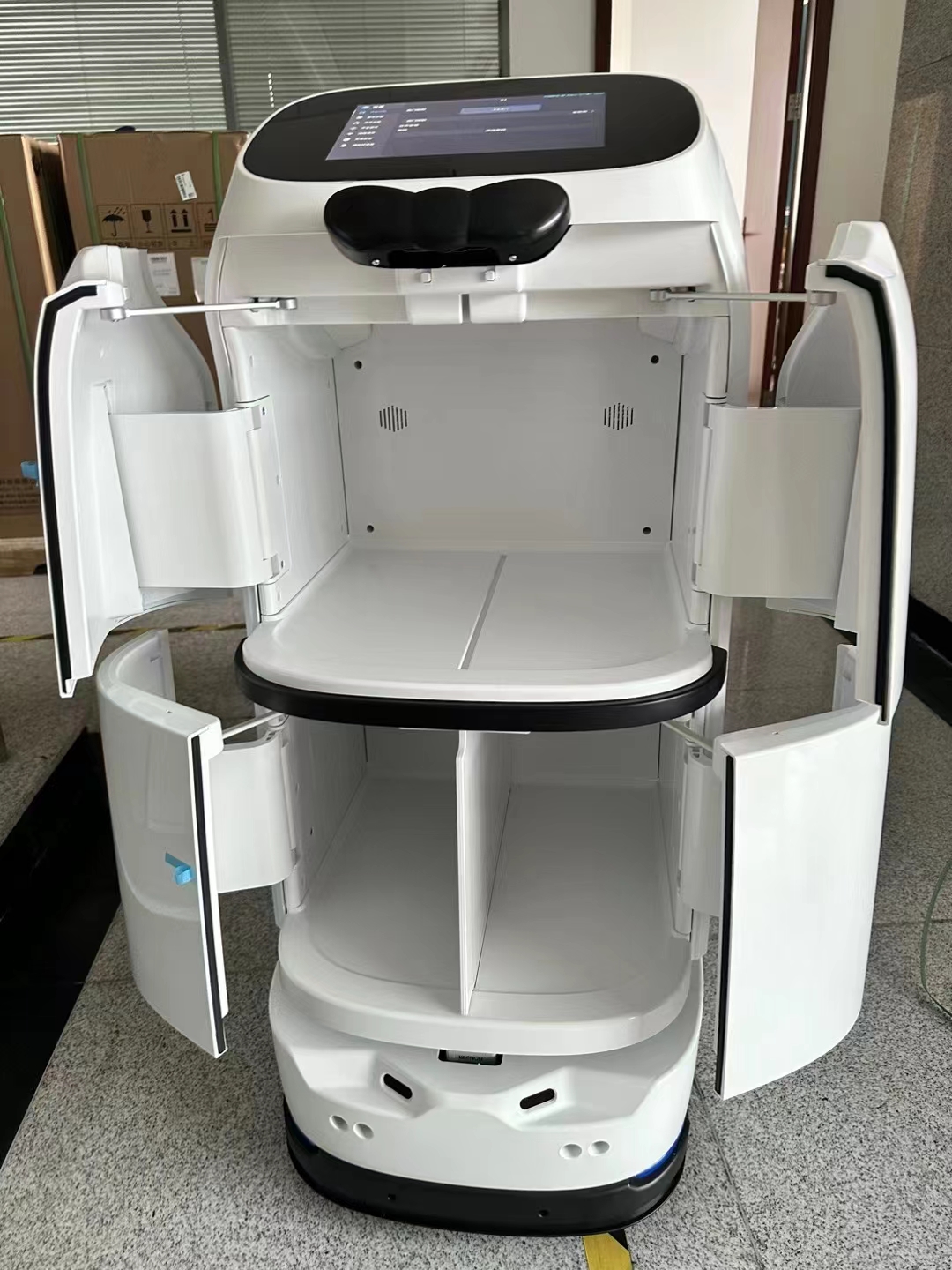 Hotel Service Robot W3S: Intelligent Food and Drinks Delivery Robot for ...