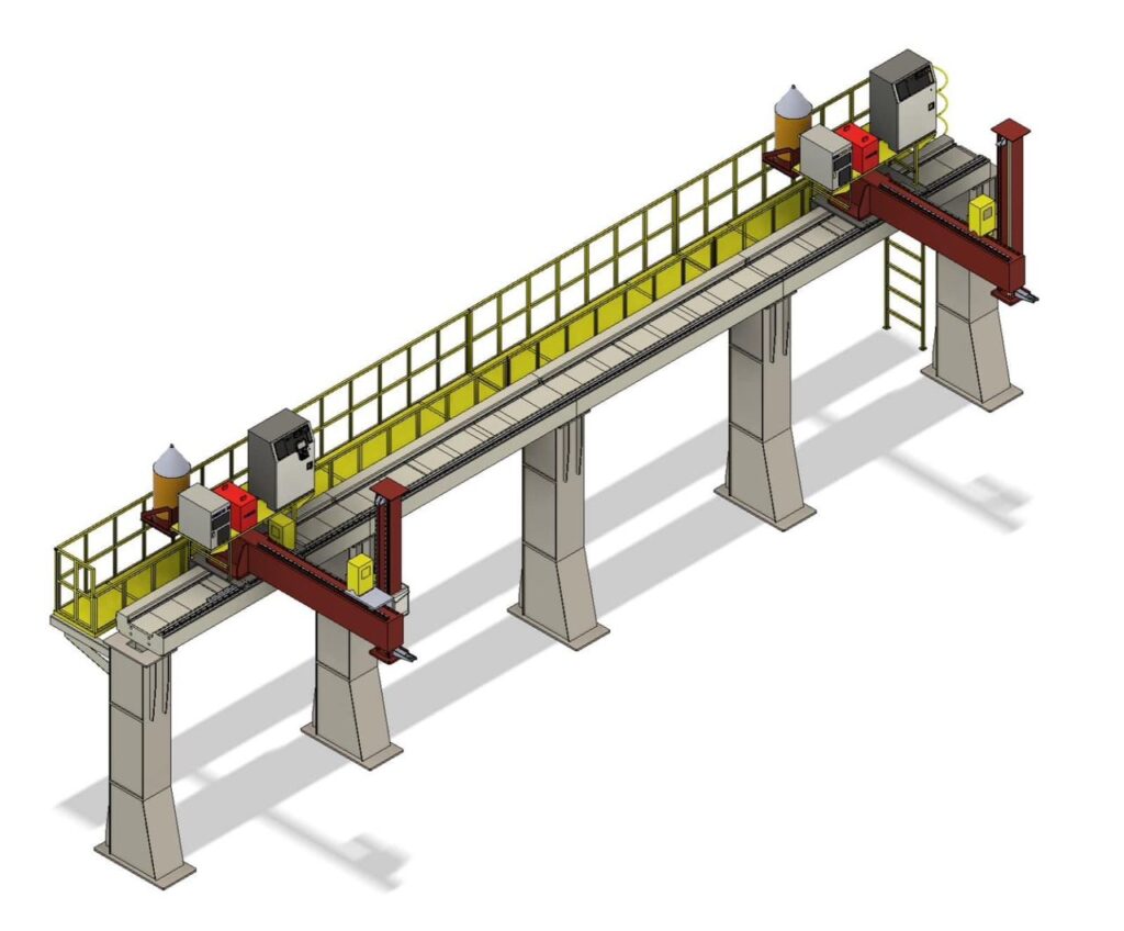 High-Precision Robot Gantry System for Automated Manufacturing ...