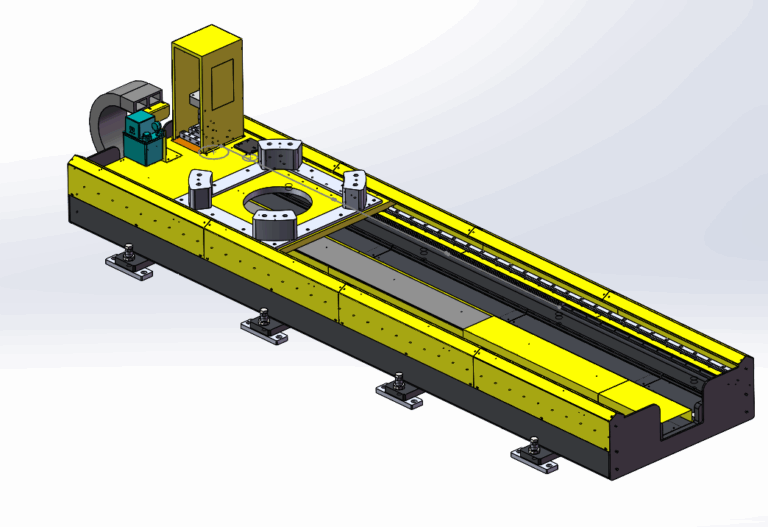Medium-Duty Robot Travel Rail | Welding Automation | WRS Robotics