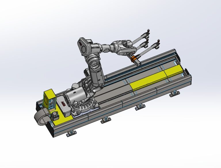 Medium-Duty Robot Travel Rail | Welding Automation | WRS Robotics